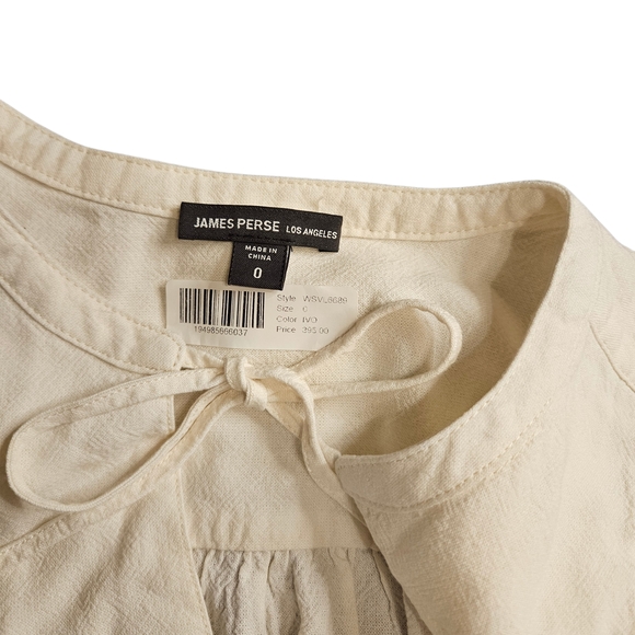 James Perse | Dresses | James Perse Cream Dress | Poshmark